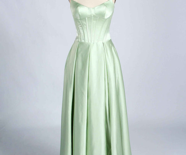 Jessica Stuart Satin Ballgown - Strapless Prom Dress